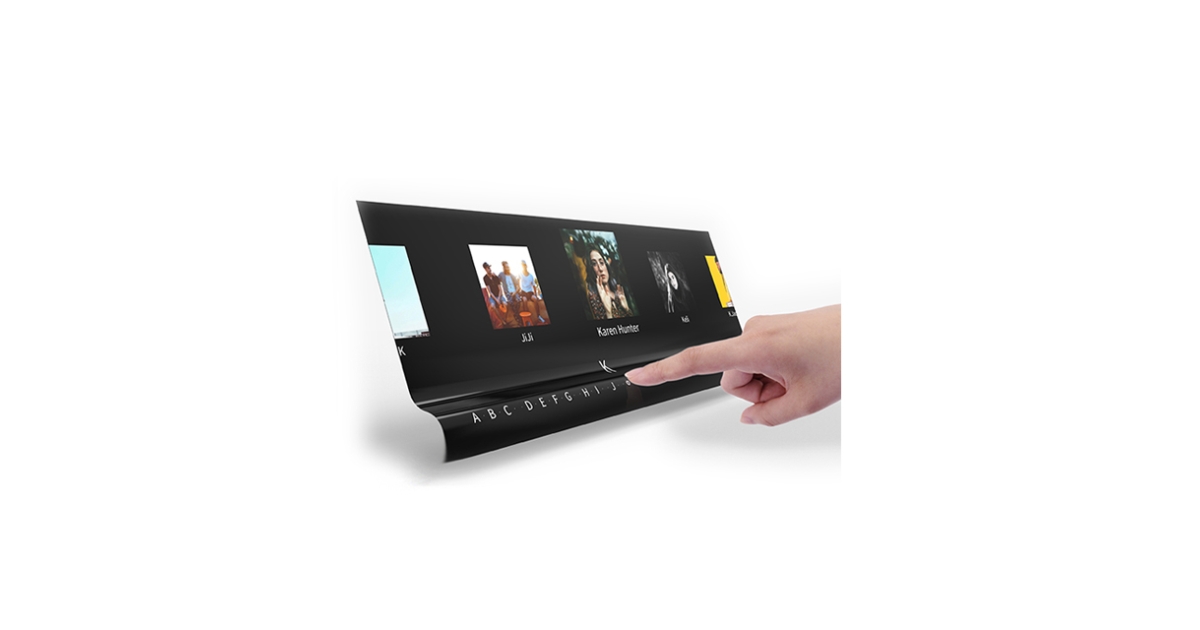 Awards Flexible OLED Display for New Touch UI | SHARP Design